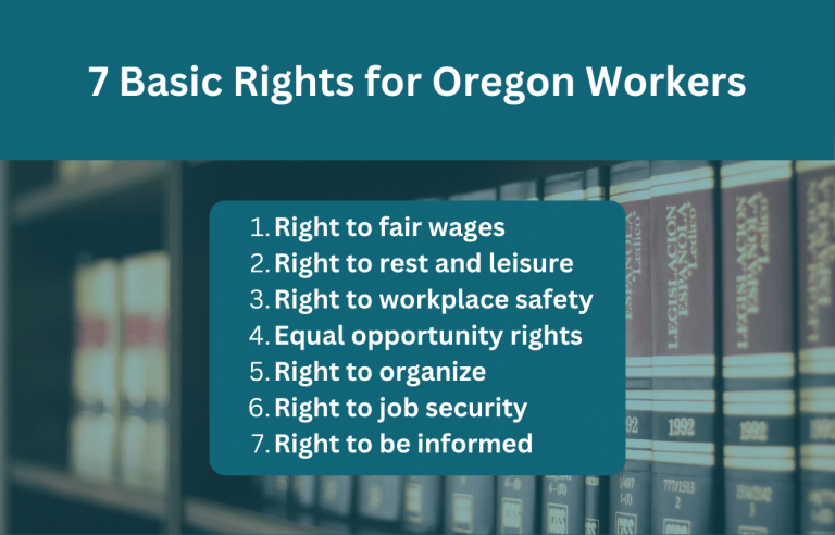 Oregon Workers Rights: 7 Basic Rights for Employees